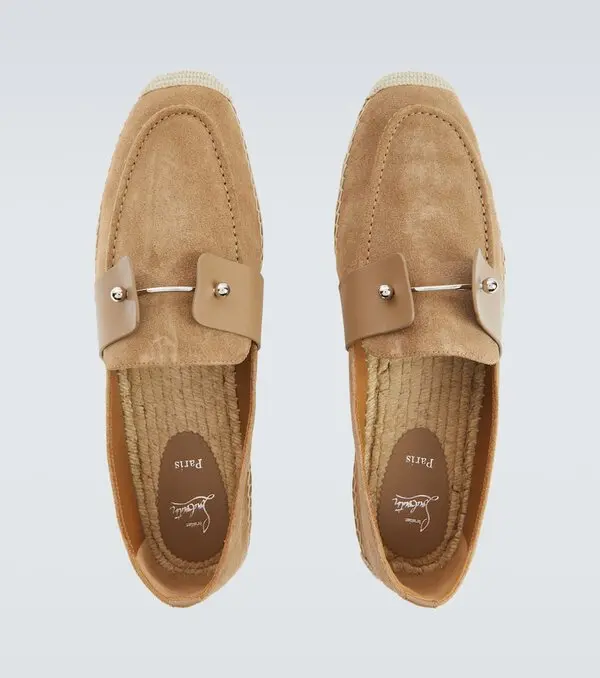 CHRISTIAN LOUBOUTIN Chambespadrille Suede Espadrilles