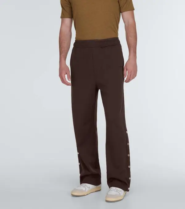LANVIN Technical Track Pants - Brown