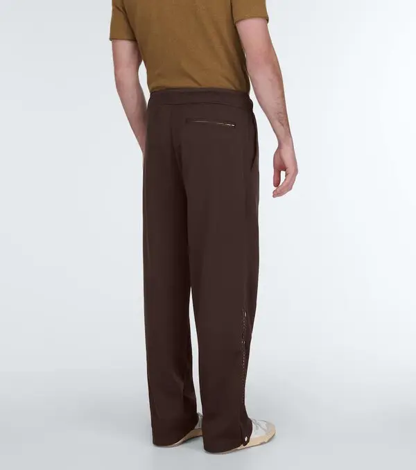 LANVIN Technical Track Pants - Brown