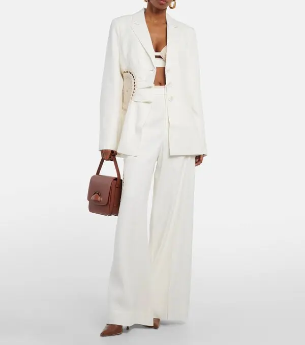 SIR. Atacama Linen-blend Blazer