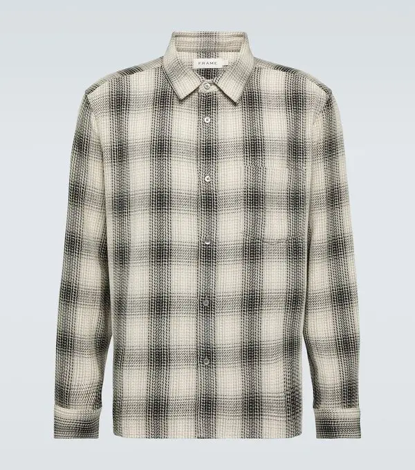 FRAME Baja Tartan Cotton Shirt