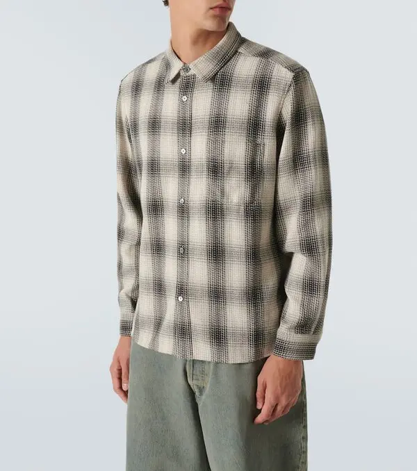 FRAME Baja Tartan Cotton Shirt