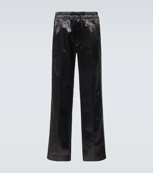 TOM FORD Straight Track Pants - Black