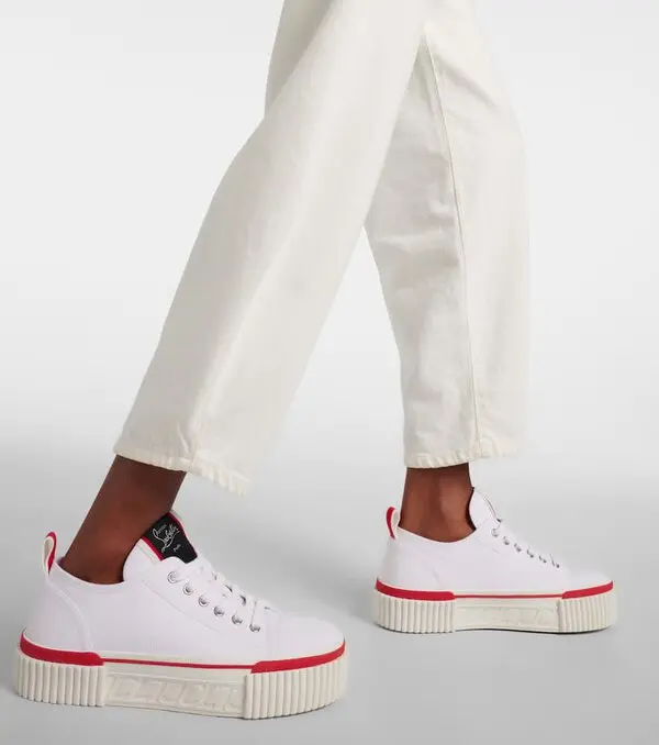 CHRISTIAN LOUBOUTIN Super Pedro Cl Platform Sneakers