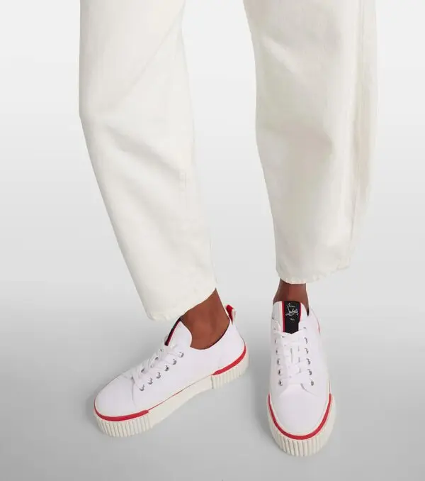 CHRISTIAN LOUBOUTIN Super Pedro Cl Platform Sneakers