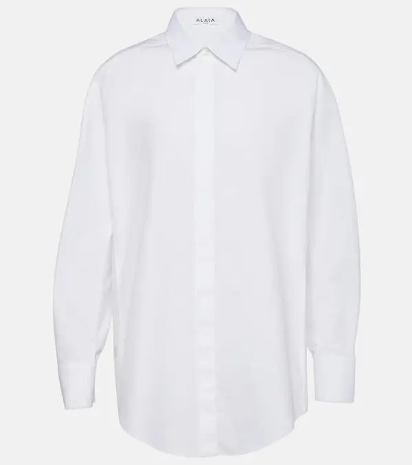 Alaïa Oversized Cotton Shirt