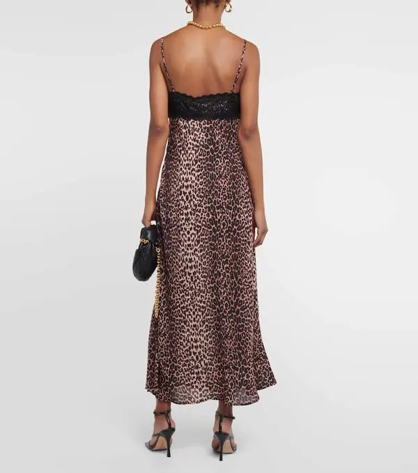Rixo Attiya Printed Slip Dress