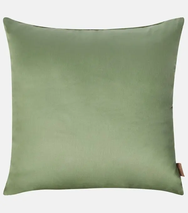 Etro Embroidered Cotton Cushion