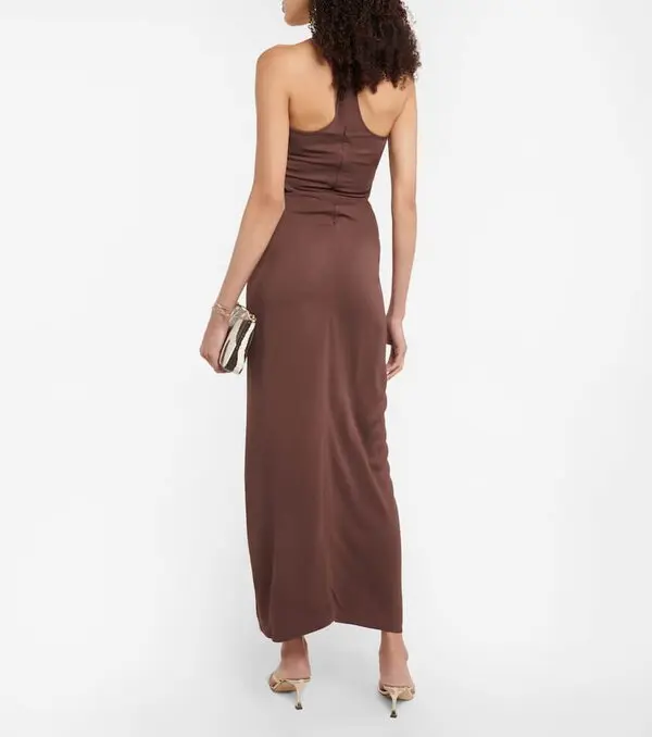 Christopher Esber Cutout Halterneck Maxi Dress