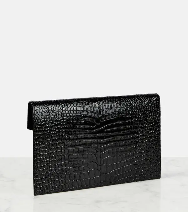 Saint Laurent Uptown Clutch - Black