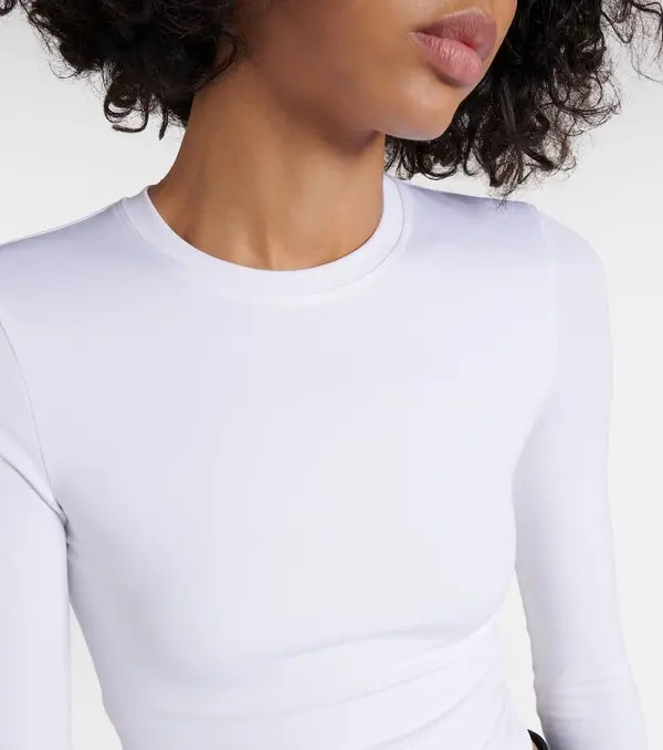 Wardrobe.NYC Jersey Top - White