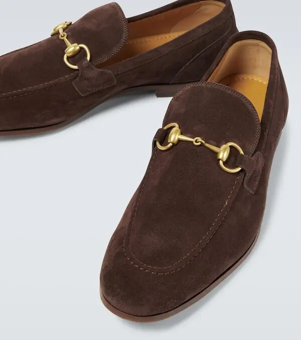 Gucci Jordaan Loafers - Brown