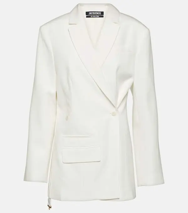 Jacquemus La Veste Tibau Asymmetrical Blazer