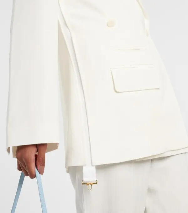 Jacquemus La Veste Tibau Asymmetrical Blazer