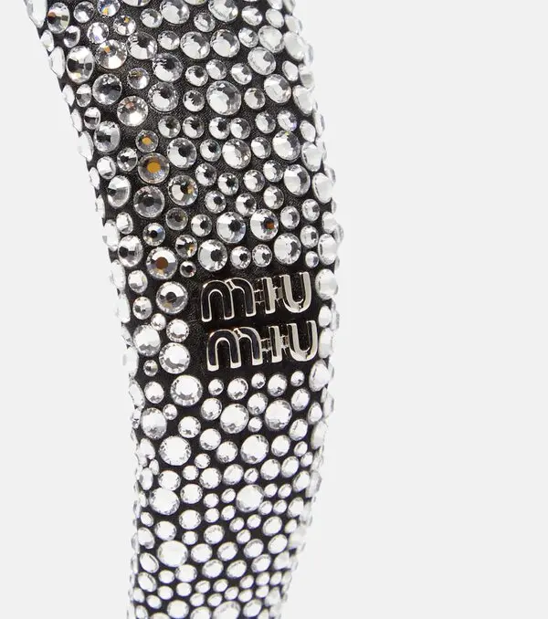 Miu Miu Crystal-embellished Headband