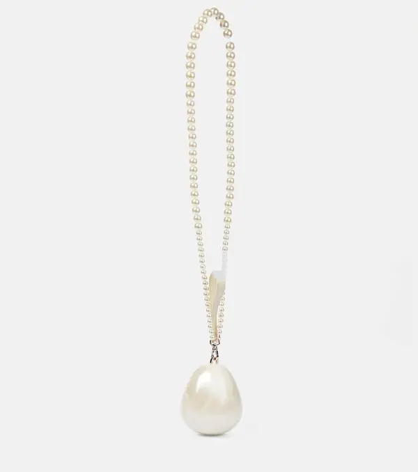 Simone Rocha Egg Embellished Clutch