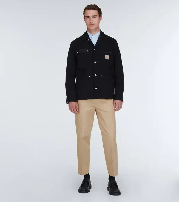 Junya Watanabe Cotton Gabardine Straight Trousers