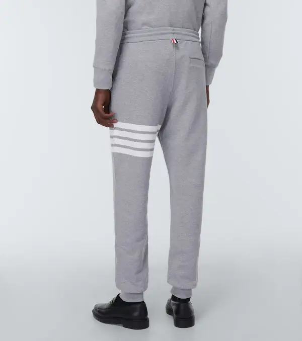 Thom Browne 4-bar Cotton Sweatpants