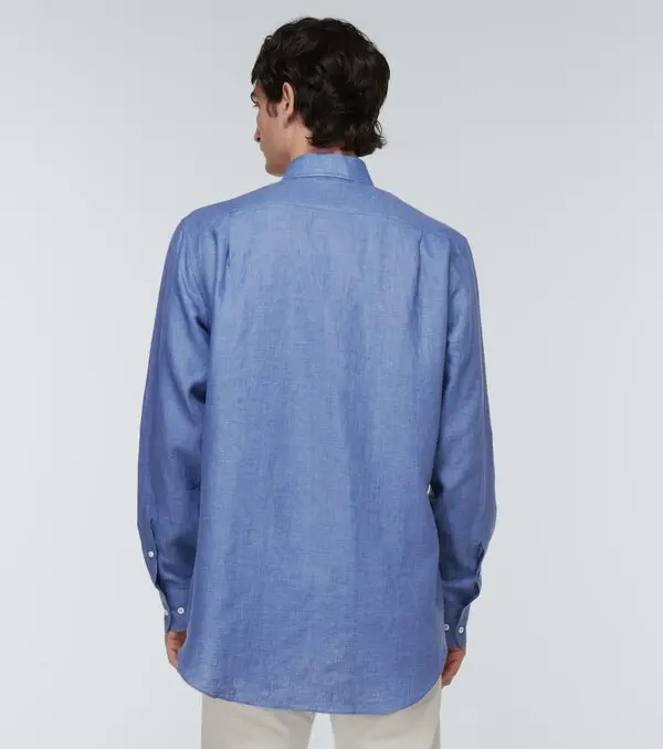 Loro Piana Andre Linen Shirt