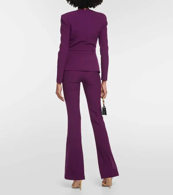 Safiyaa Cutout Crepe Top