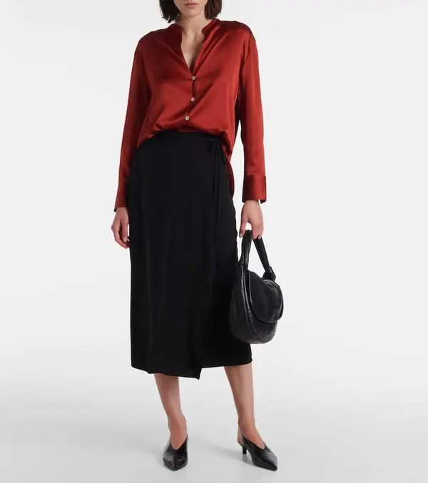 Vince Silk Blouse