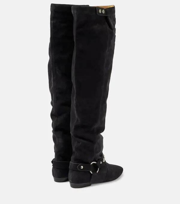 Isabel Marant Selize Over-the-knee Suede Boots