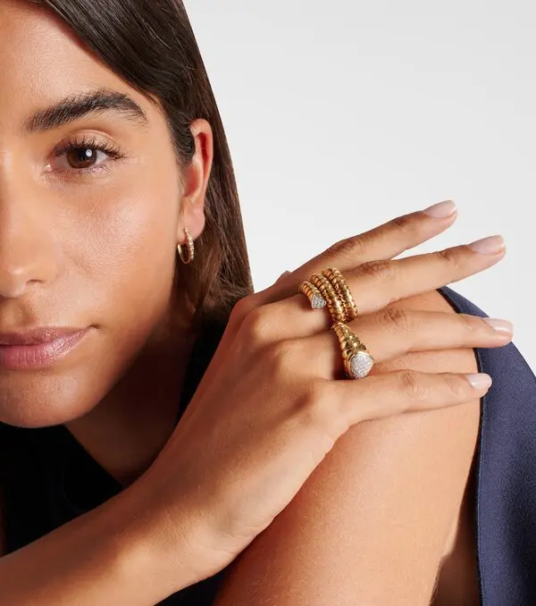 Marina B Trisola 18kt Ring With Diamonds