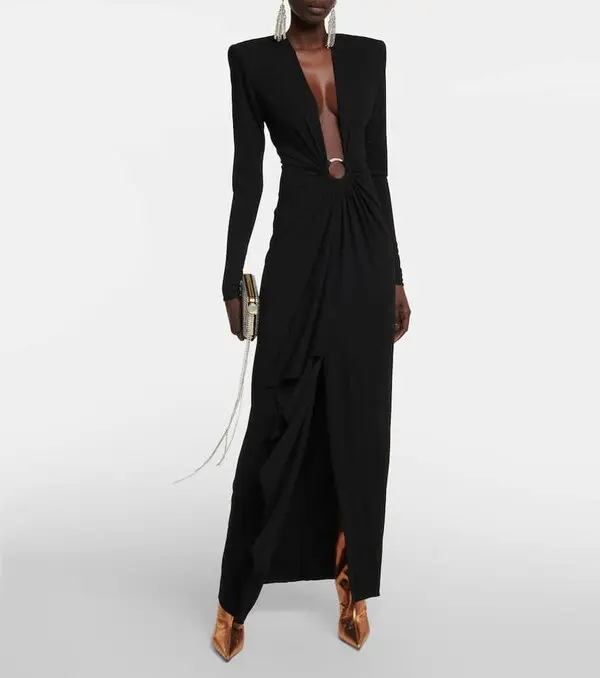 Alexandre Vauthier Leather Ankle Boots