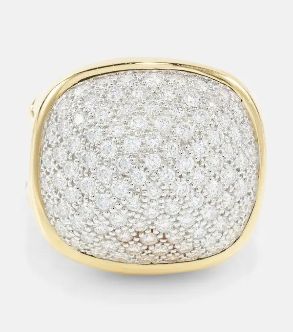 Marina B Tigella 18kt Ring With Diamonds - Gold