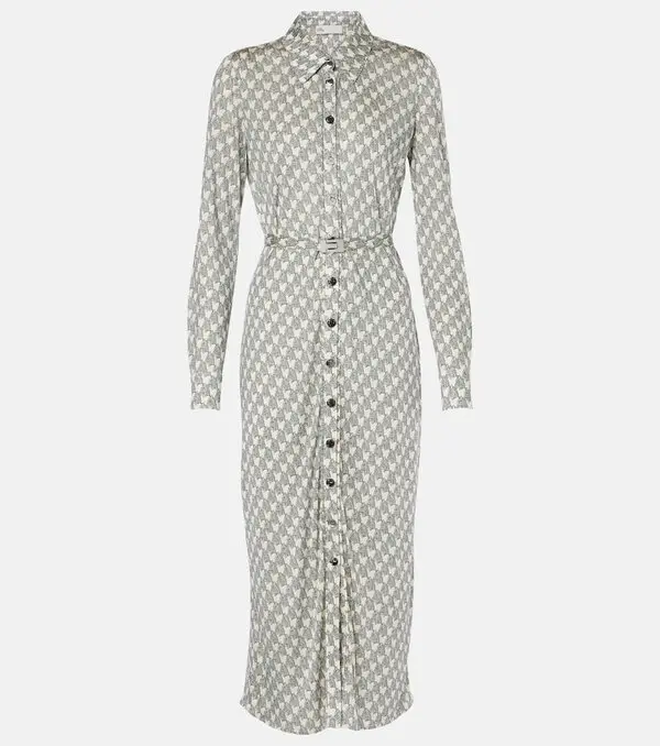 Tory Burch Printed Shirt Dress