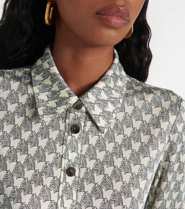 Tory Burch Printed Shirt Dress