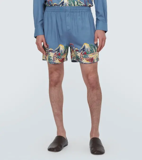 BODE Ski Lift Printed Shorts