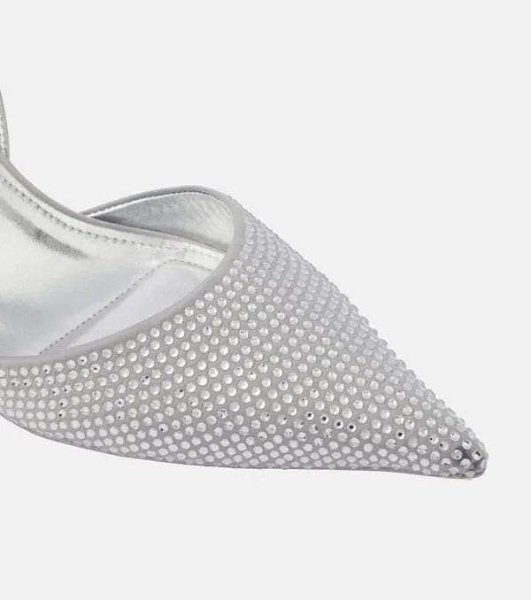 Simkhai Dylan Embellished Slingback Pumps