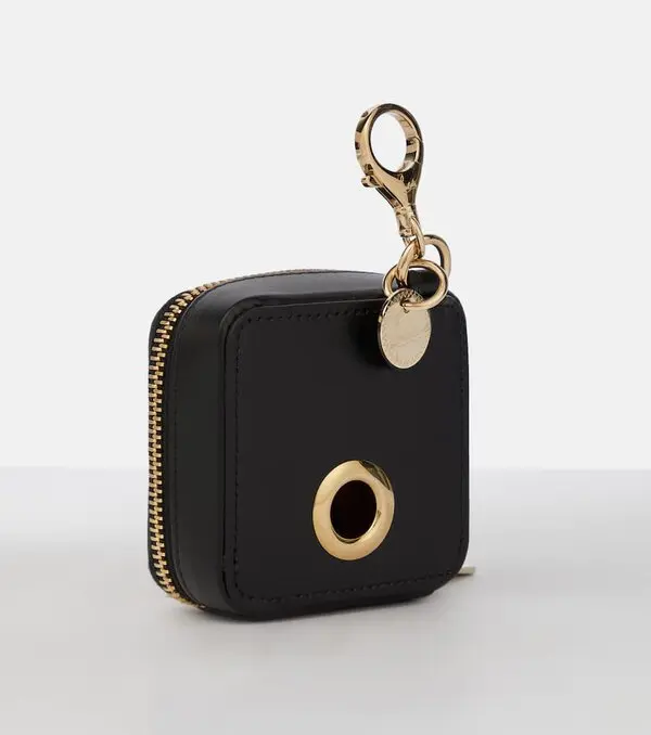 CHRISTIAN LOUBOUTIN Embellished Leather Waste Bag Holder
