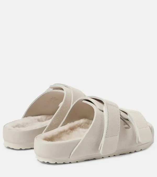 BIRKENSTOCK X Tekla Uji Suede Slides - White