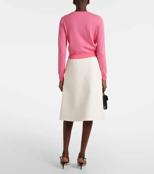 Carolina Herrera Virgin Wool Cardigan
