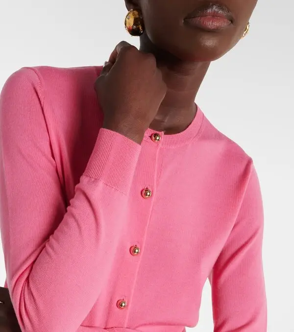 Carolina Herrera Virgin Wool Cardigan