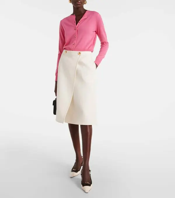 Carolina Herrera Virgin Wool Cardigan