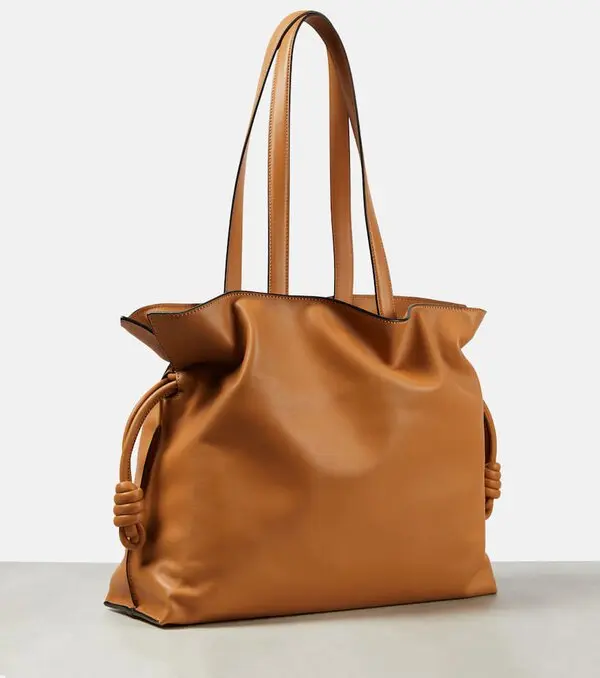 Loewe Flamenco Large Leather Clutch