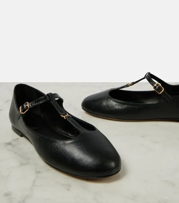 Chloé Marcie Leather Flats
