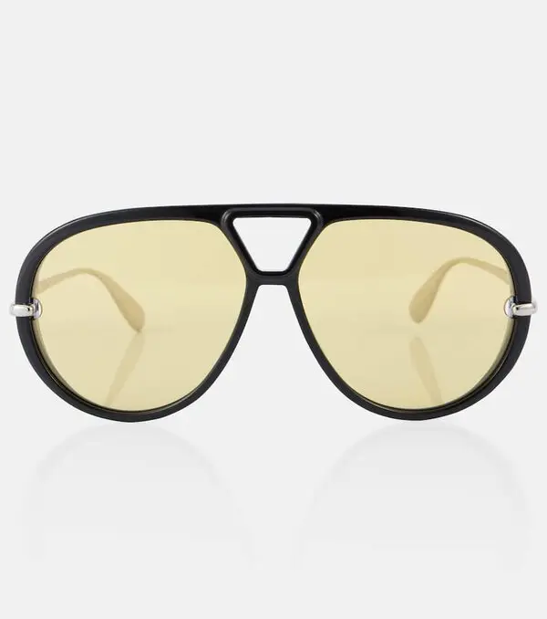 Bottega Veneta Aviator Sunglasses - Black