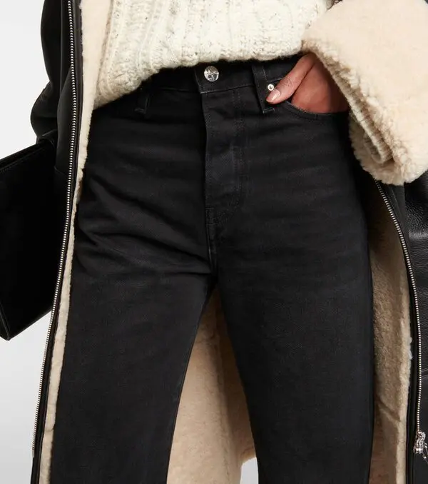 TOTEME High-rise Straight Jeans