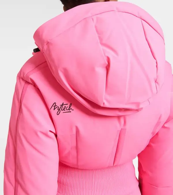 Aztech Mountain Vertical Nuke Down Ski Jacket - Pink