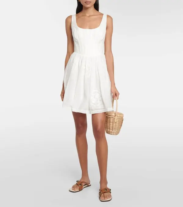 Zimmermann Alight Bustier Mini Dress
