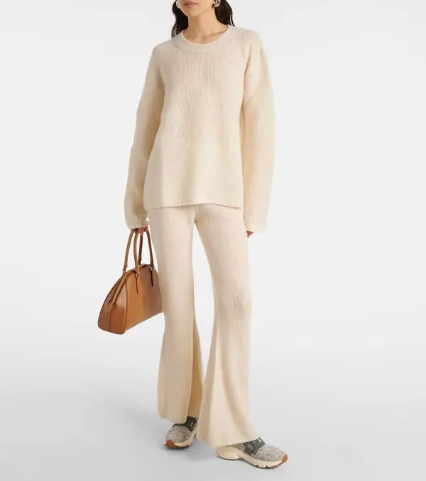 TOD'S Kate Knitted Sneakers - Grey