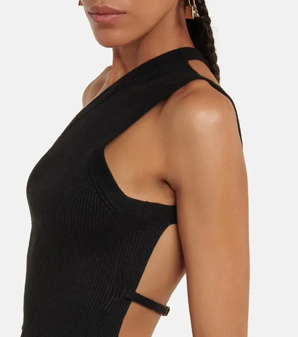 Jacquemus La Maille Ascu Cropped Top