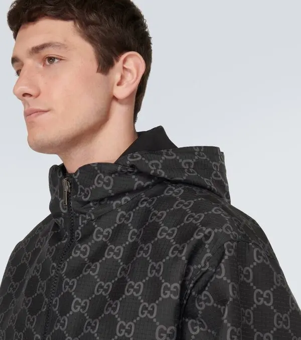 Gucci Gg Reversible Ripstop Jacket