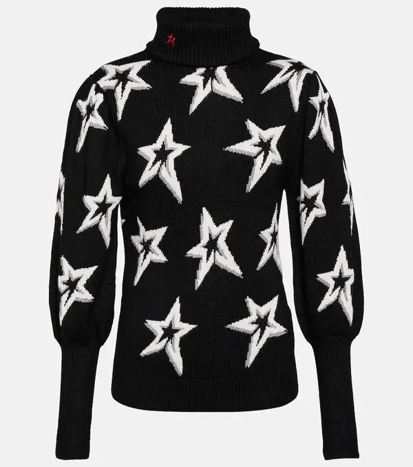 Perfect Moment Star Dust Wool Turtleneck Sweater