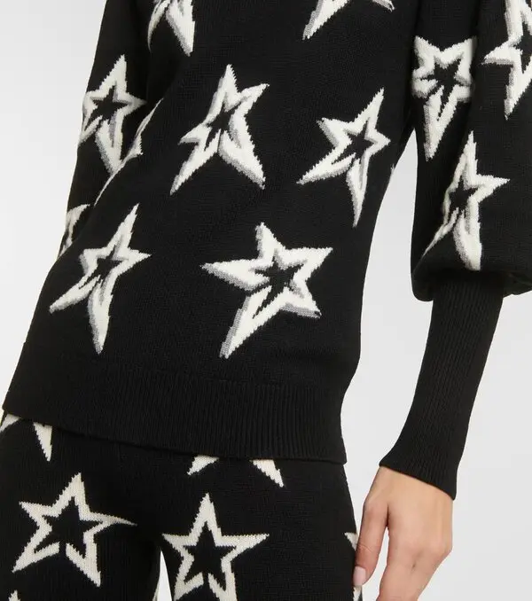Perfect Moment Star Dust Wool Turtleneck Sweater