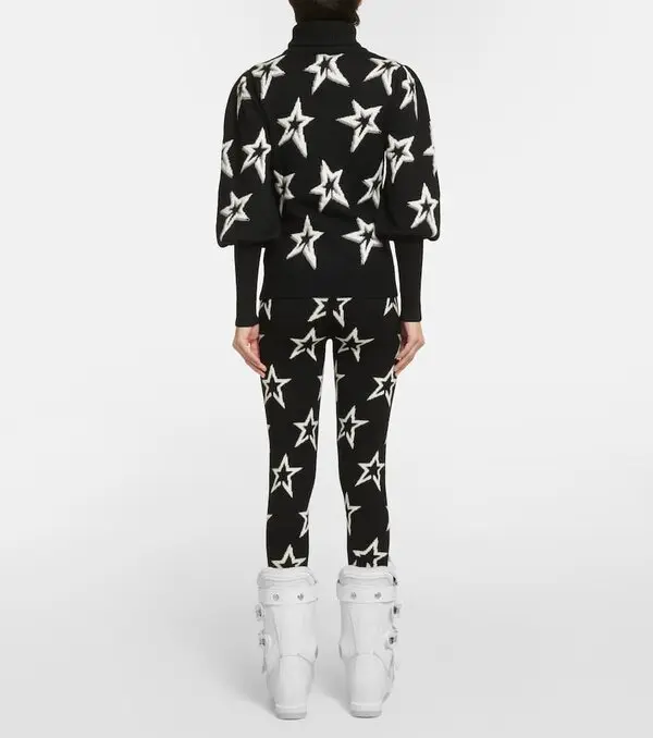 Perfect Moment Star Dust Wool Turtleneck Sweater